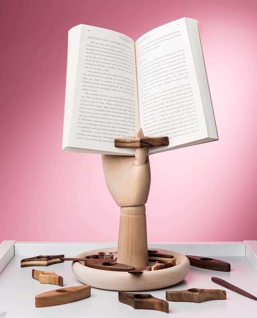 Book Page Holder - Handmade Bookish Gadget - Unique Gifts for Book ...